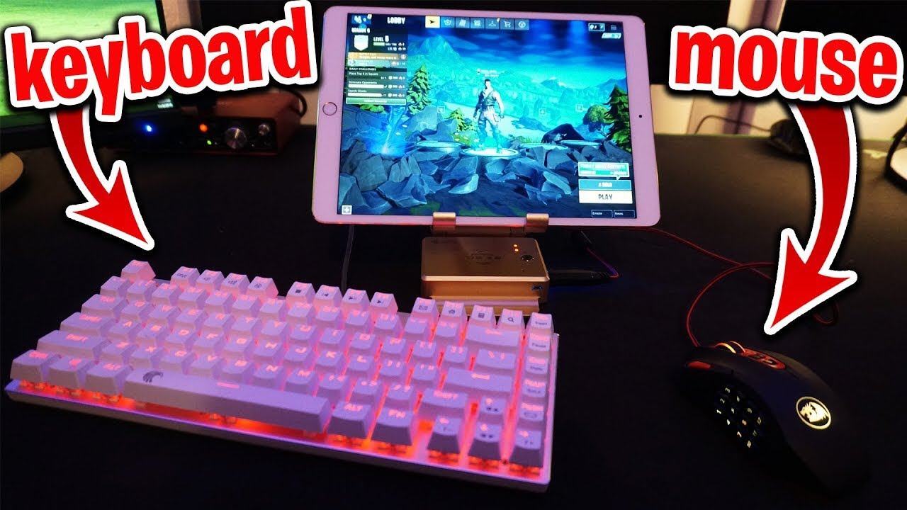 Is This Considered CHEATING...? (keyboard And Mouse On Mobile) - YouTube