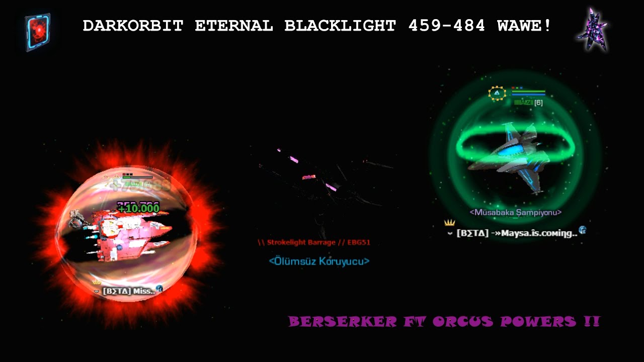 Darkorbit - Eternal Blacklight Gate [459-484] BOSS STROKELIGHT BARRAGE! - YouTube