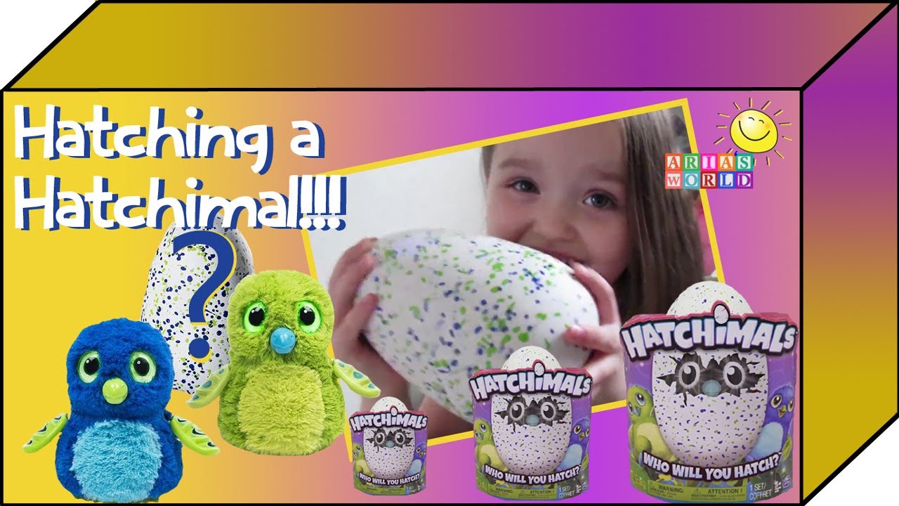 HATCHING A HATCHIMAL!! NEW COOL HATCHIMAL OPENING!! GIANT!! - YouTube