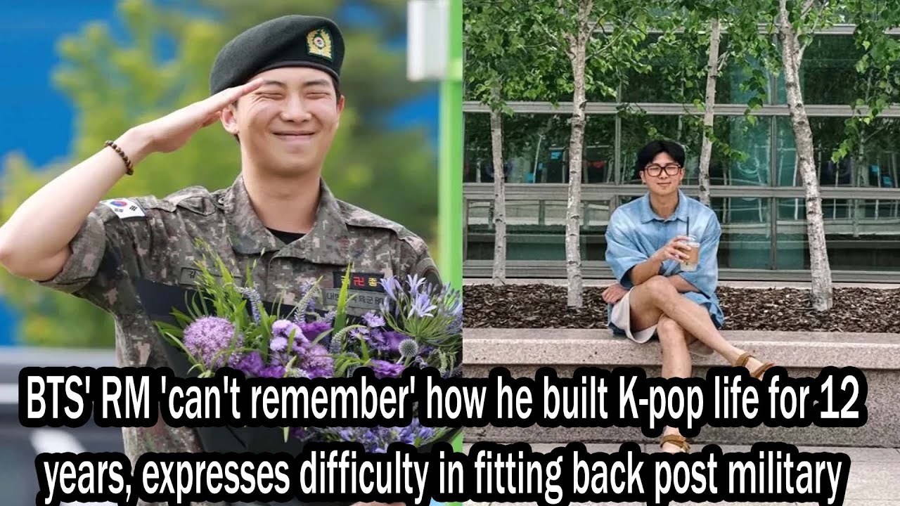 BTS RM 'can't remember' how he built K-pop life for 12 years Post ...