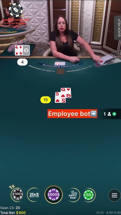 Blackjack Players All Lose To Employee Bot New Way Playing Blackjack ...