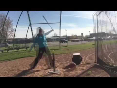 Softball Hitting Stance Drill: Winning Softball - YouTube