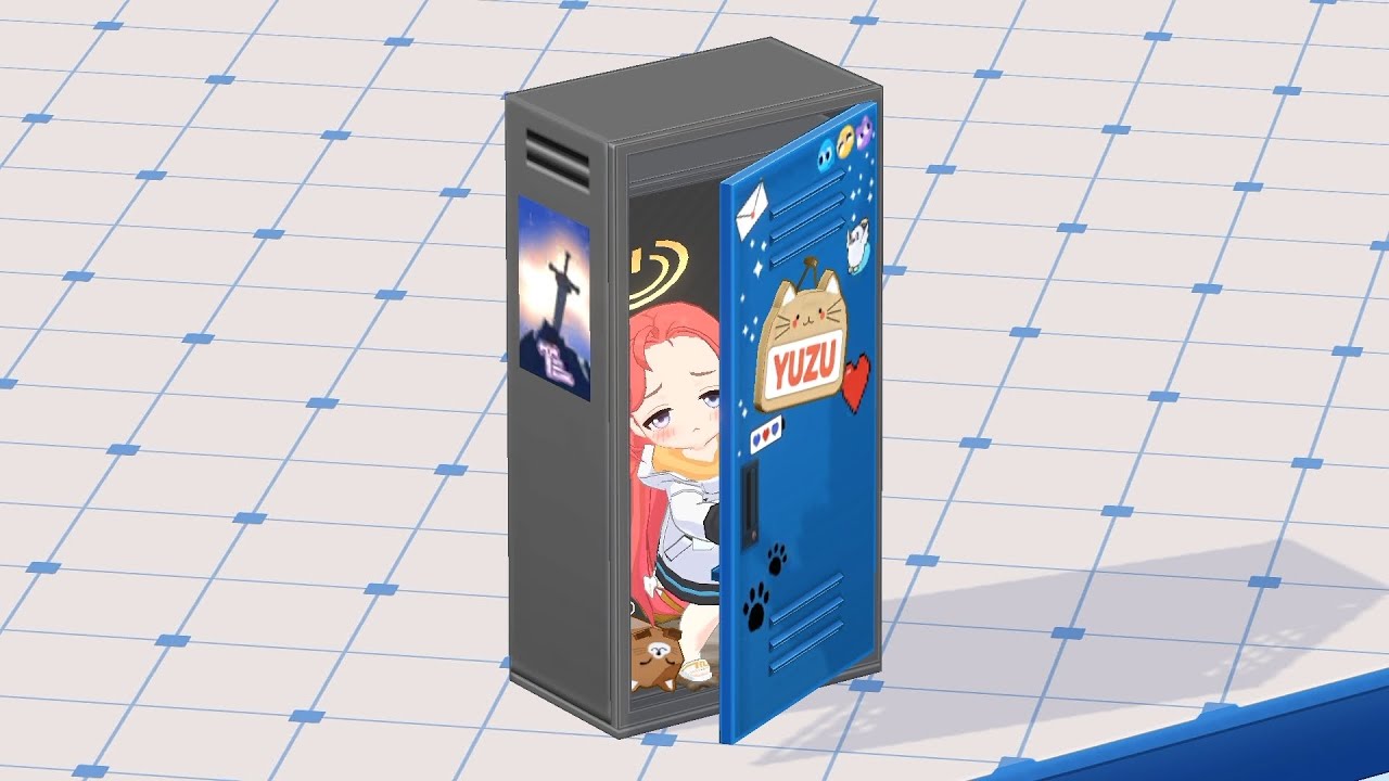 [Blue Archive] ~Yuzu~ Cafe Furniture Interaction - YouTube