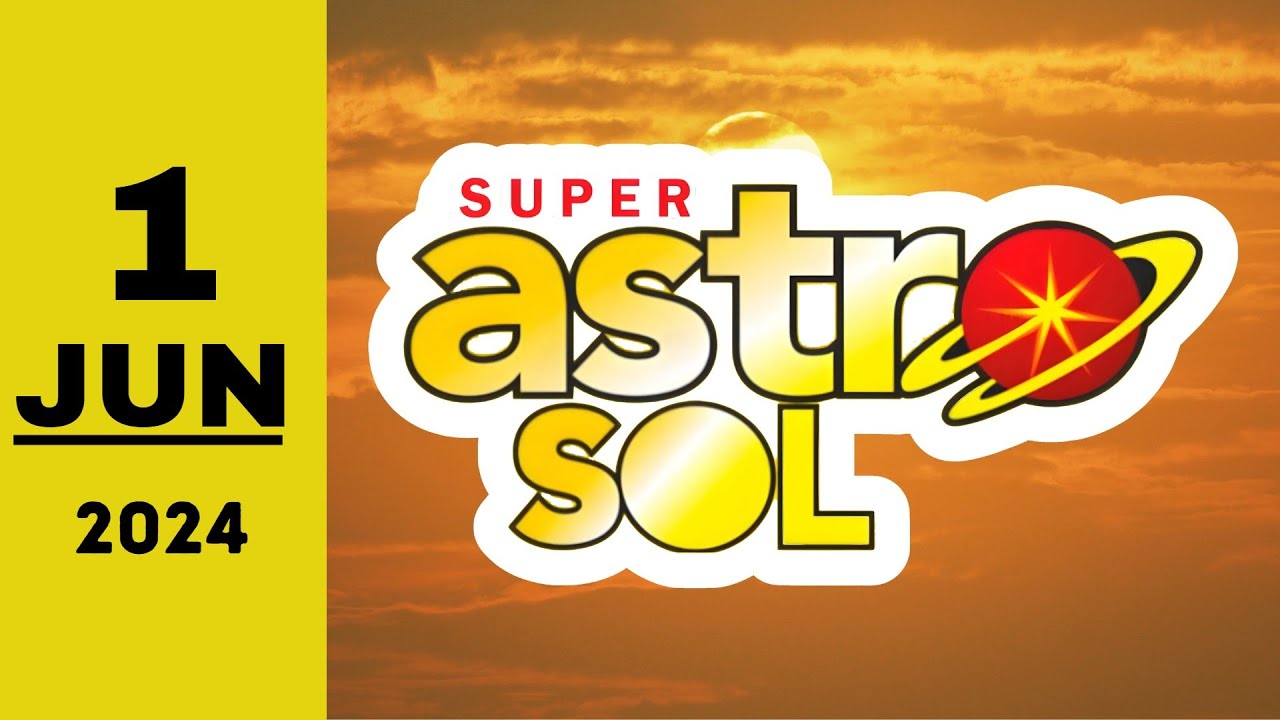 Resultado Super Astro Sol del 01 de junio de 2024 - YouTube