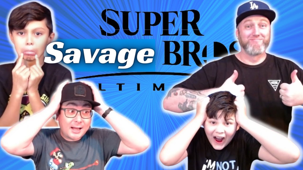 Super SAVAGE Bros! | Super Smash Bros Ultimate - YouTube