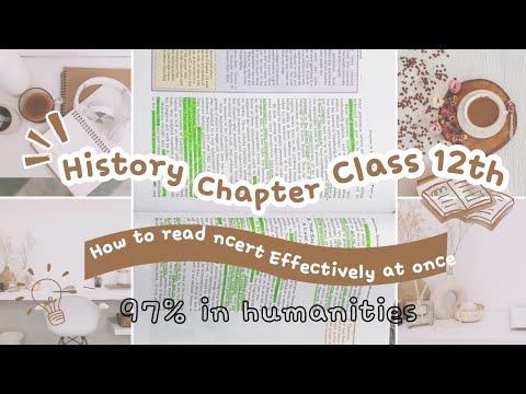 Class 12th History How to read NCERT || Board Exam class 12th History ...