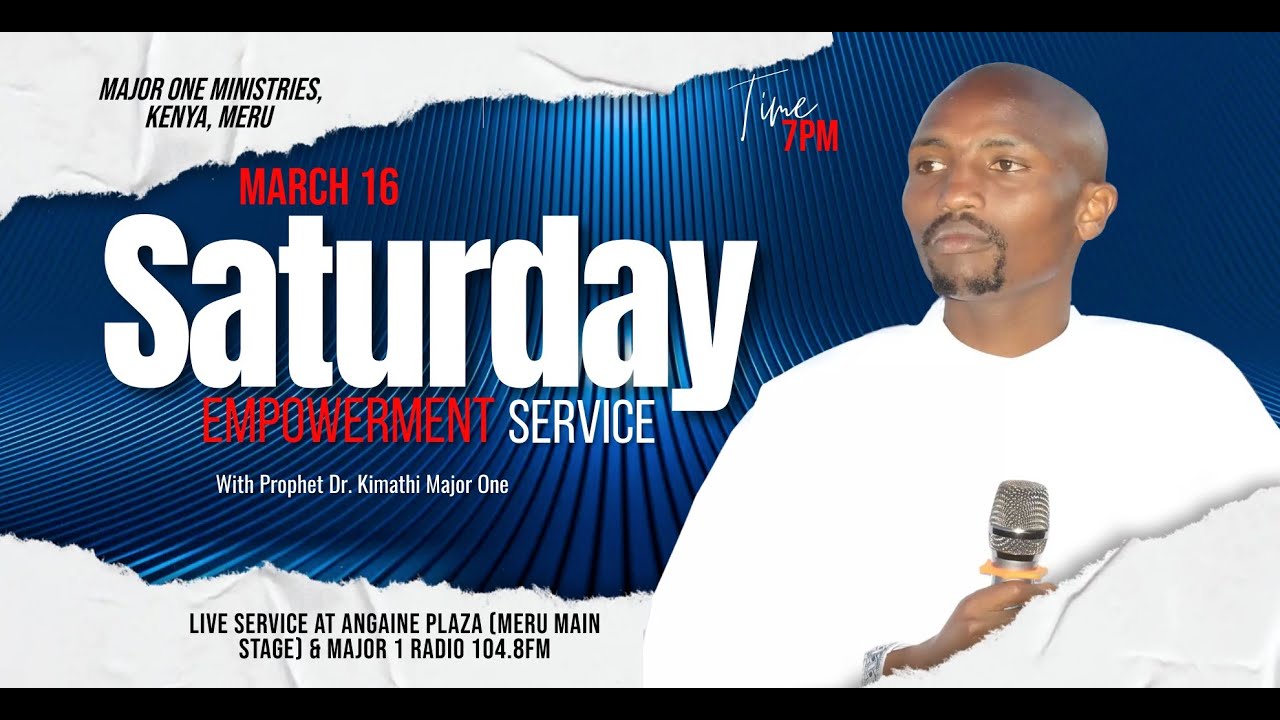 Major One Ministries Meru, Kenya || Date: 16/03/2024 Empowerment ...