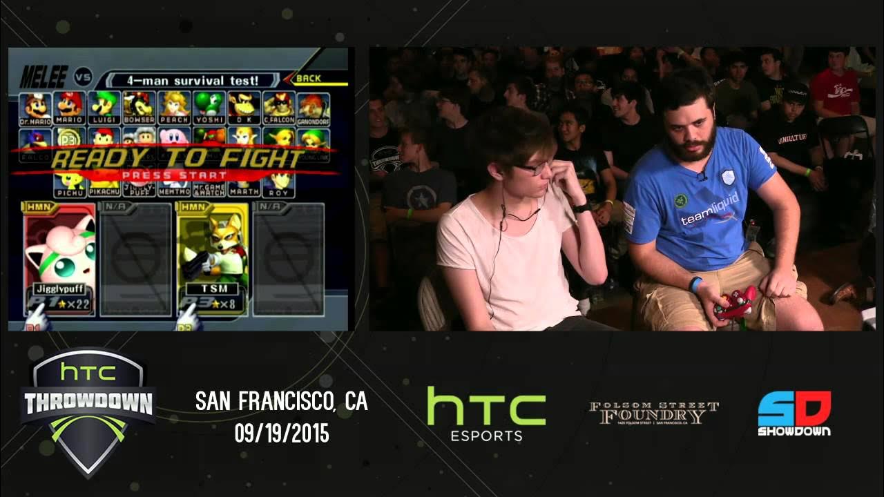 HTC Throwdown - Top 8 - Winner Finals: Liquid`Hungrybox (Puff) vs TSM|Leffen (Fox) - YouTube
