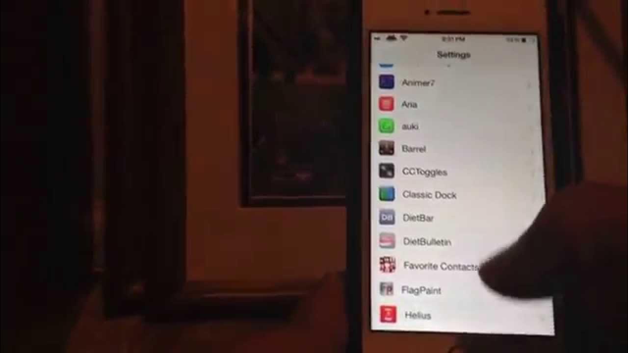 how to make iOS 7 look like iOS 6 - YouTube