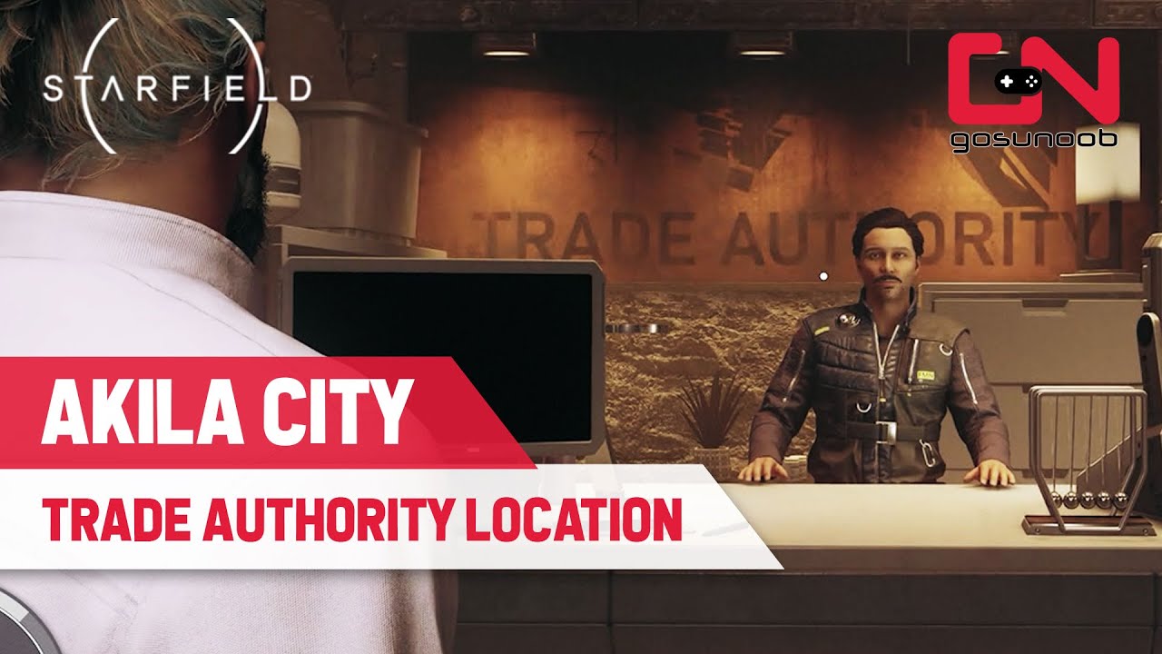 Where to Find Akila City Trade Authority Location in Starfield - YouTube