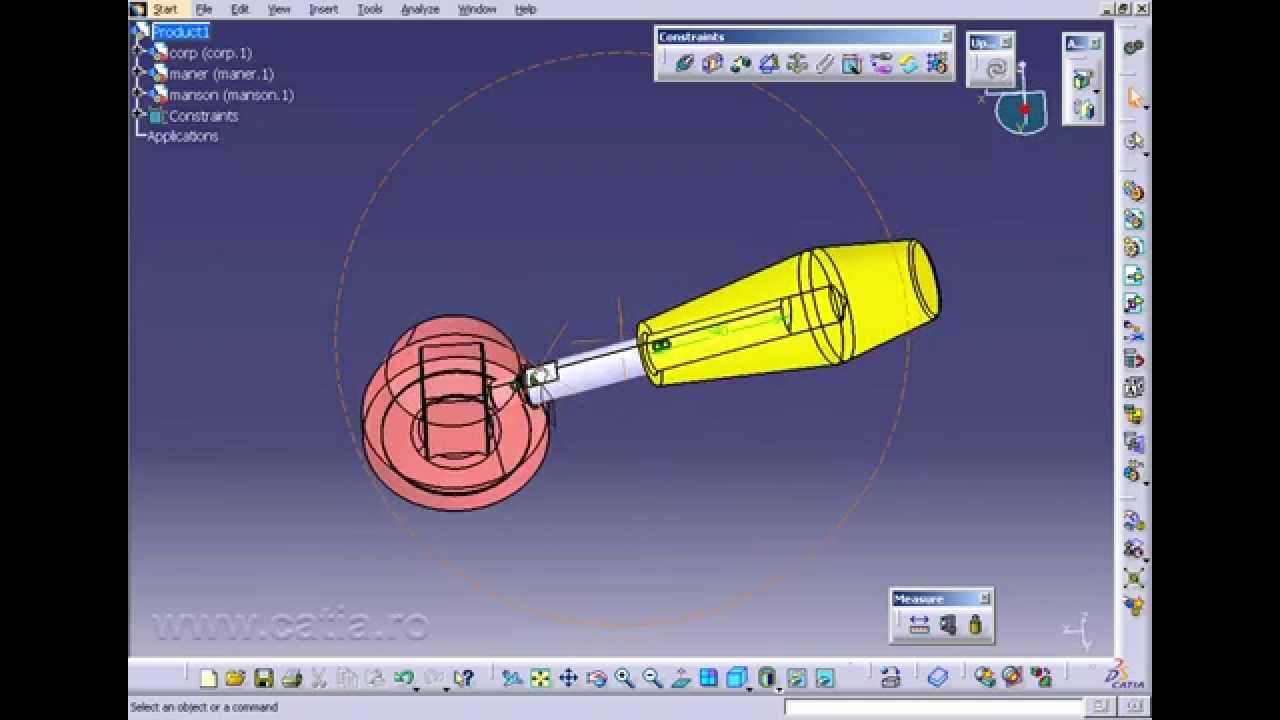 catia video tutorial 6 - YouTube