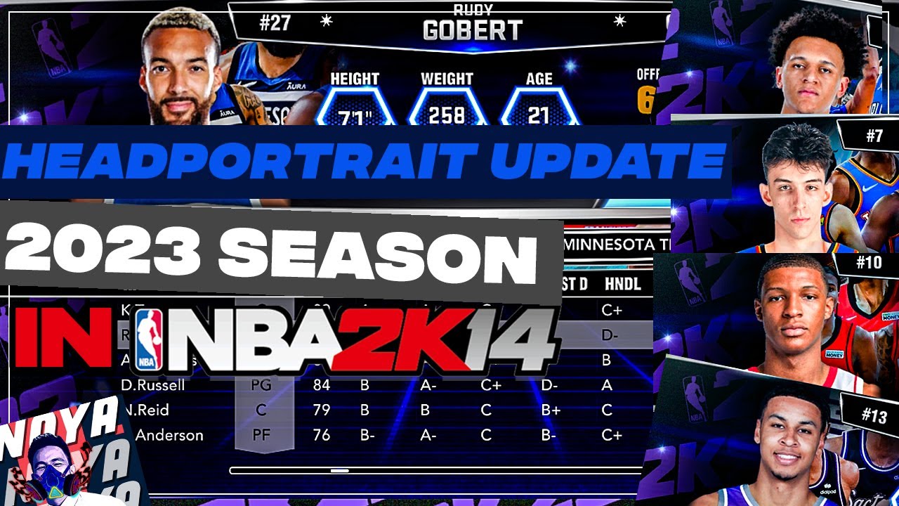 HEAD PORTRAIT FOR NBA2K14 [SEASON 2023] - YouTube