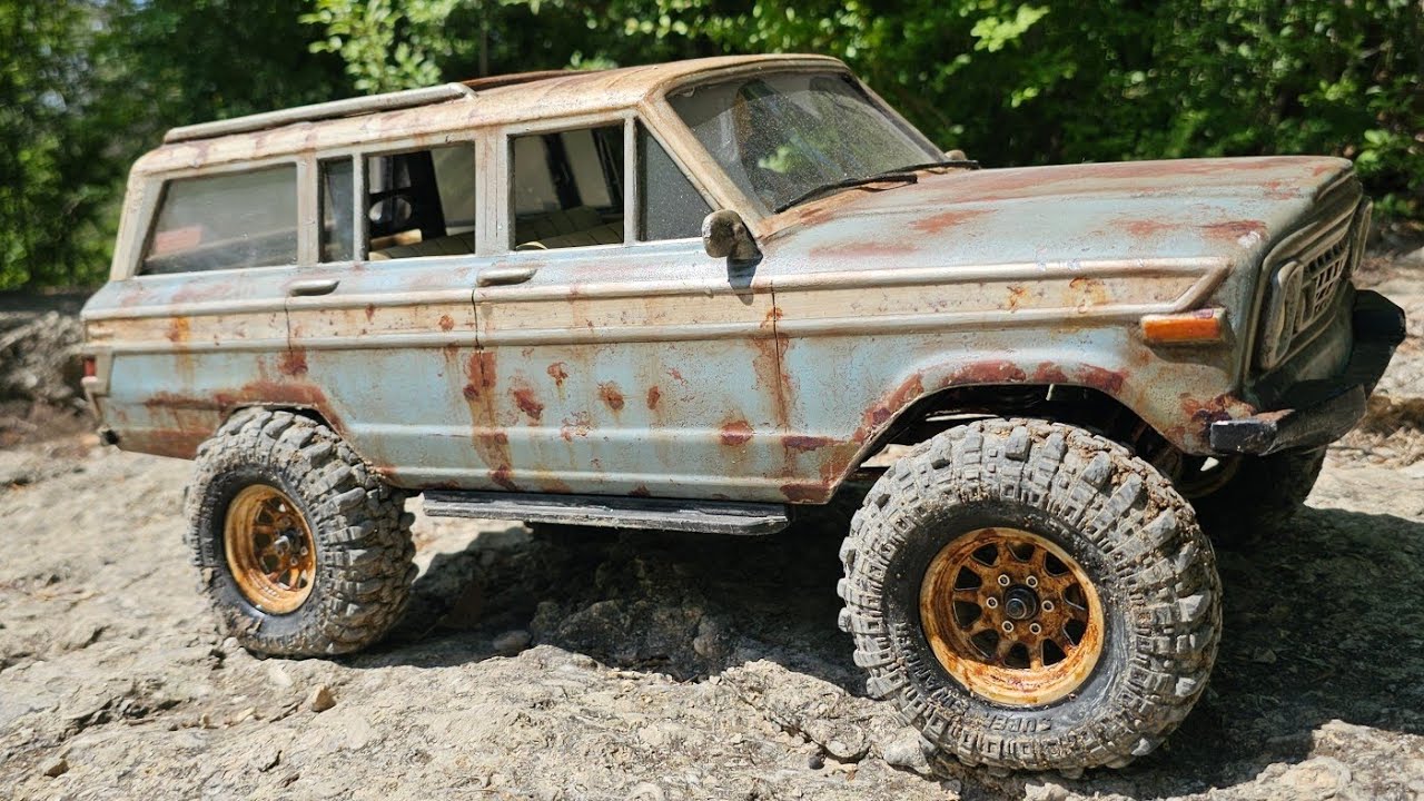 FINISHED 3d Printed RC Body, '78 Jeep Wagoneer - YouTube
