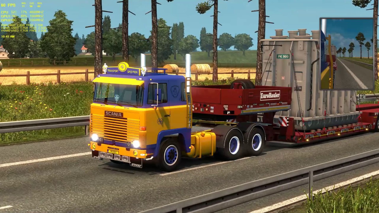 Sim-Trucking (new Heavy load and trailer) - YouTube
