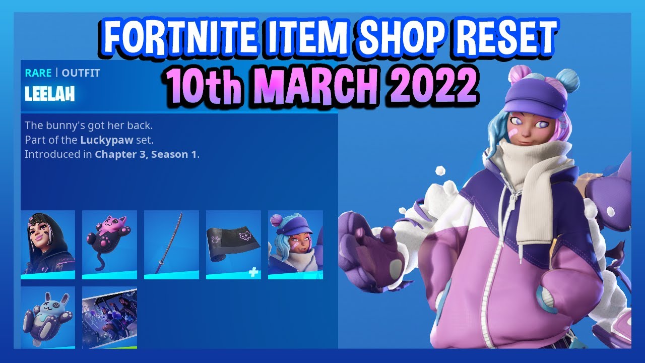 *NEW* BEST FRIENDS BUNDLE! (Fortnite Item Shop Reset 10th March 2022 ...