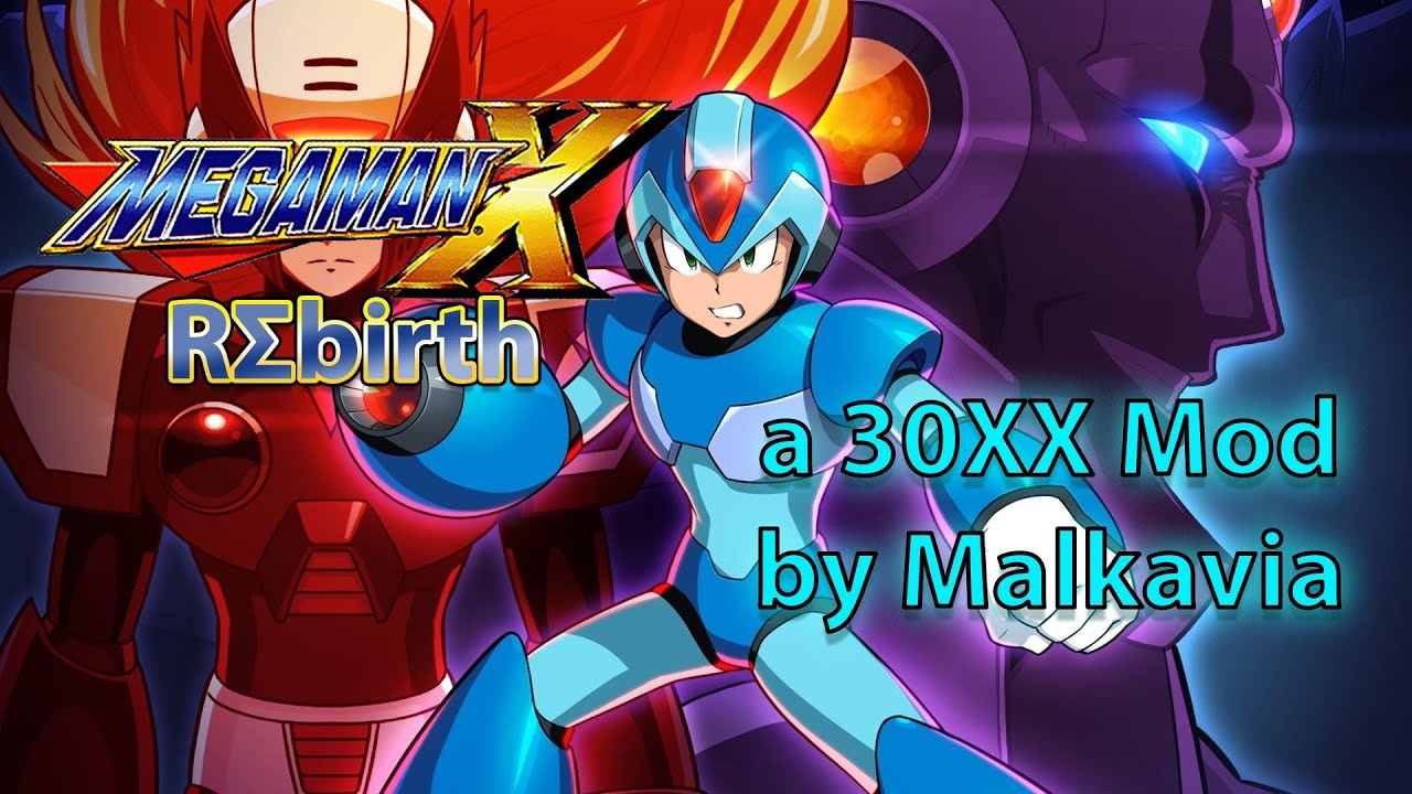 MegaMan X: Rebirth (30XX MegaMan X Conversion Mod 0.86) Black Zero ...