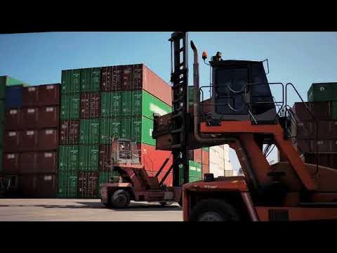 Efficient Port Container Stuffing | Seamless Cargo Loading in Action! 🚢📦 - YouTube