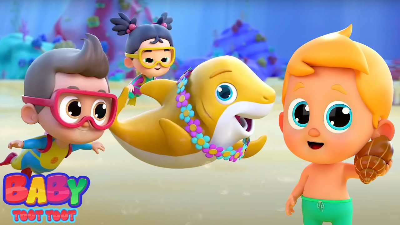 Bébi Cápa Dal + Több oktatóvideó és rajzfilm csecsemőknek - YouTube