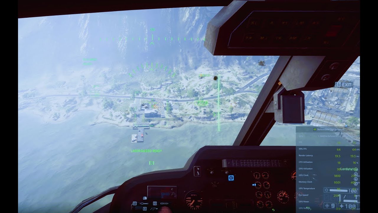 BATTLEFIELD, Lancang Dam, 200% internal rendering, NO UPSCALING, 4K out ...