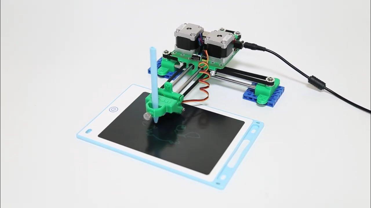 Grbl ESP32 WIFI Plotter Drawing Robot Diy - YouTube