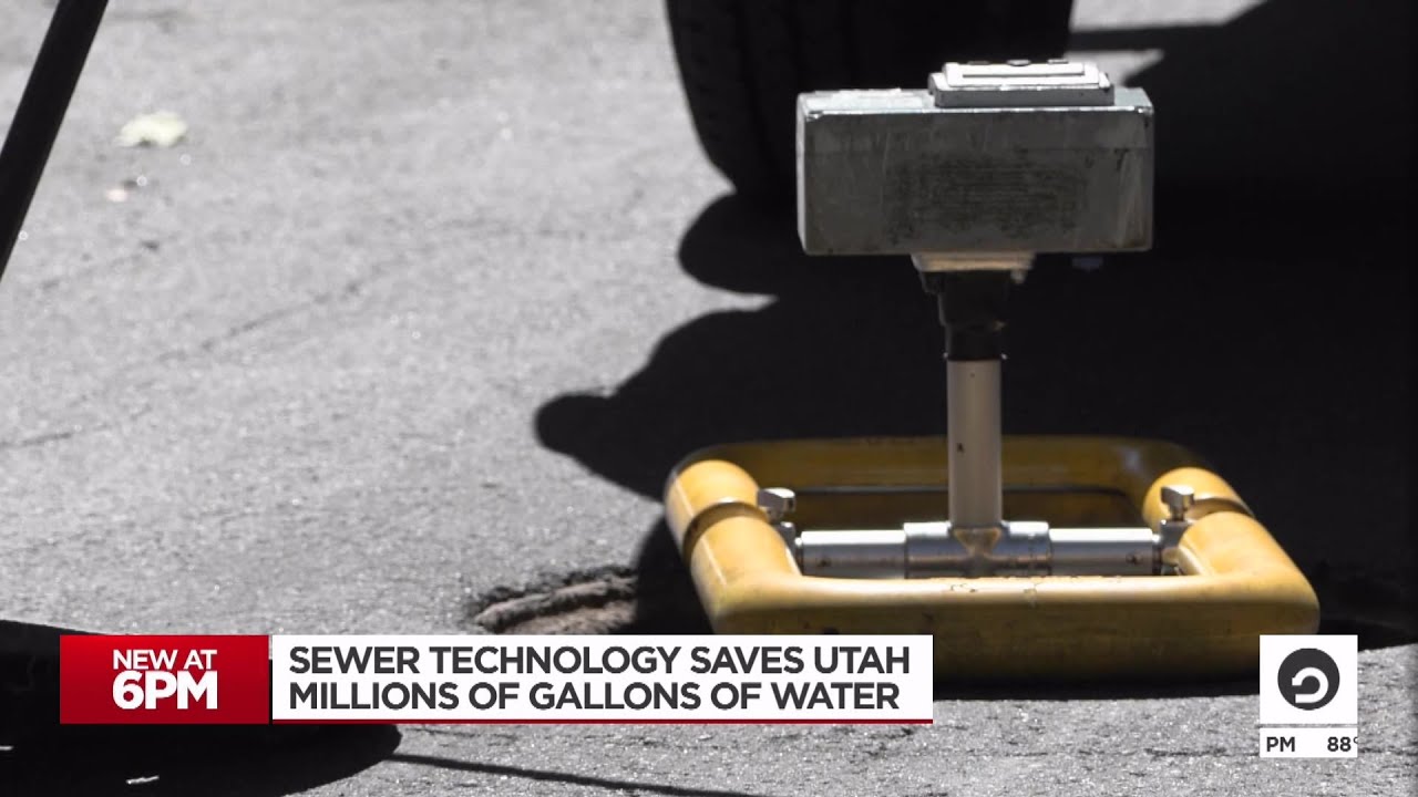 Singing sewer technology saves water for Utah - YouTube