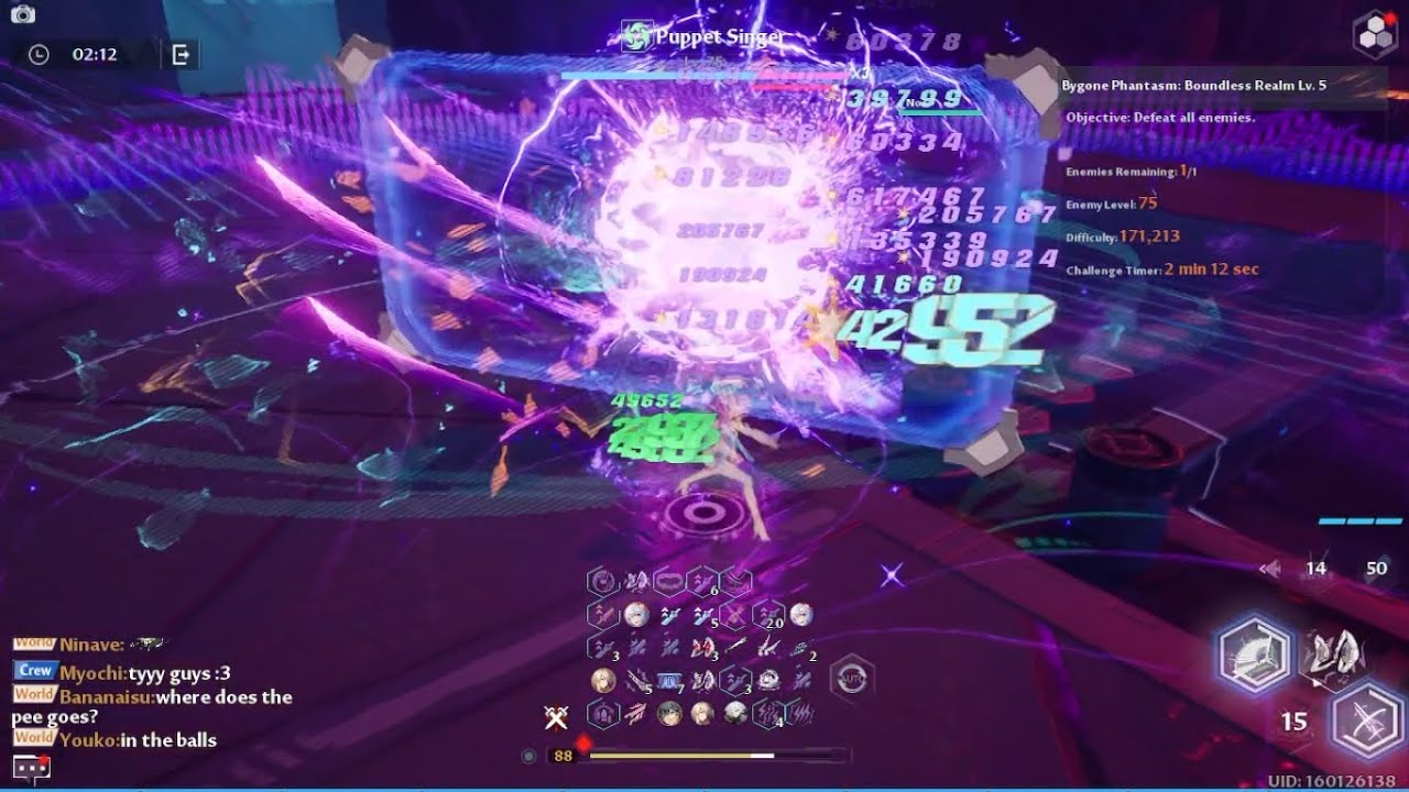 Fenrir vs Puppet Singer - Bounldess Realm lv 5 | Tower of Fantasy - YouTube