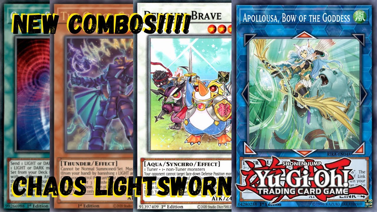 Yu-Gi-Oh! BEST Chaos Lightsworn Deck Profile! August 2021 - YouTube