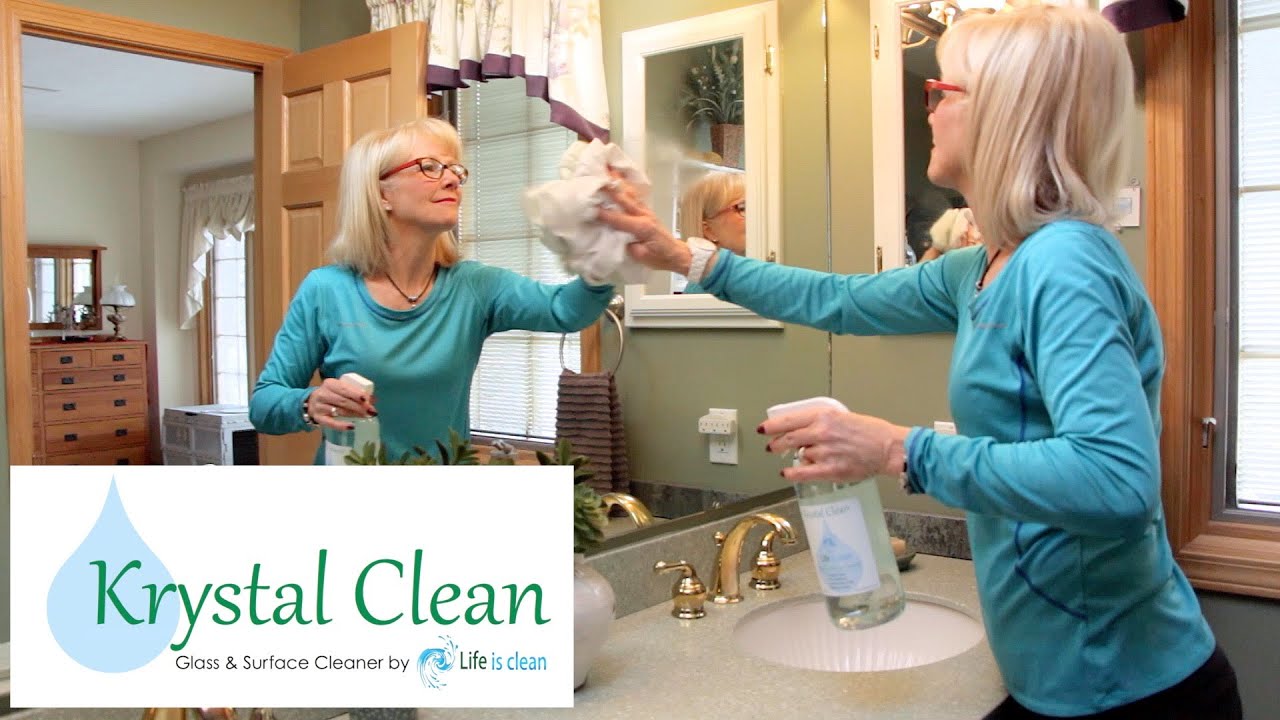 Krystal Clean Glass and Surface Cleaner | Life is Clean - YouTube