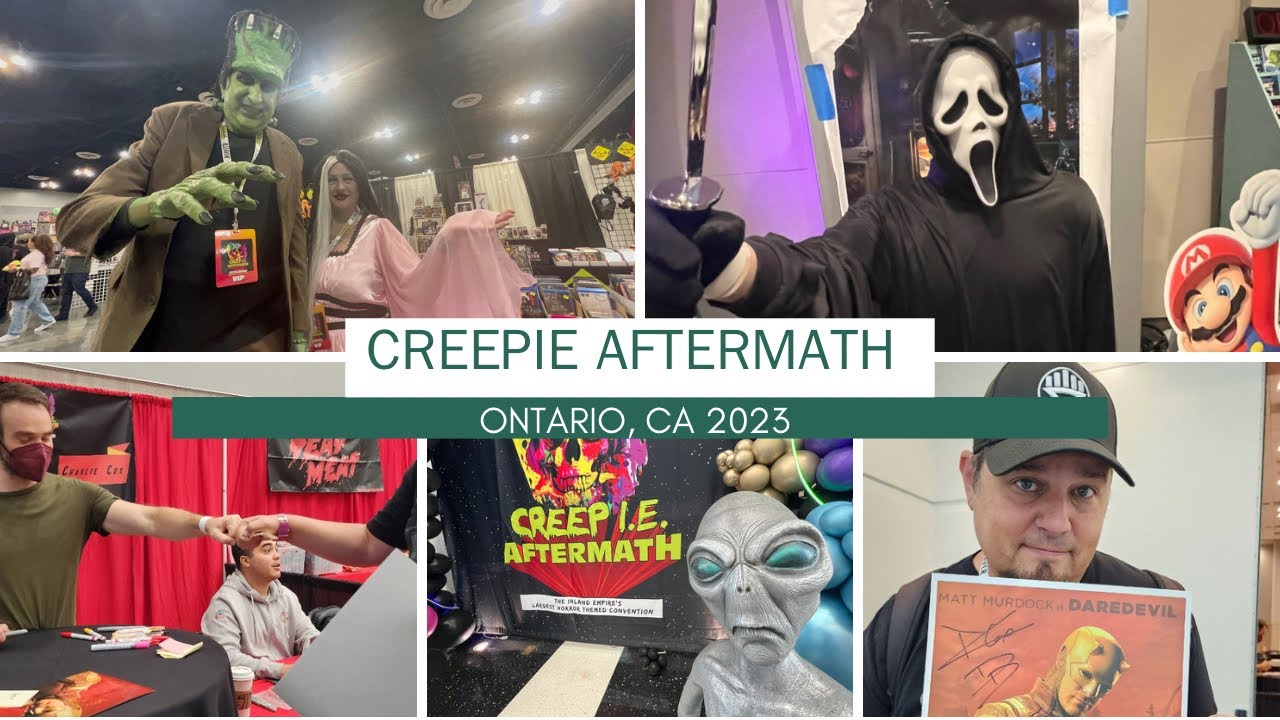 CreepIE Aftermath Horror Convention Cosplay, Floor and Celebrities ...