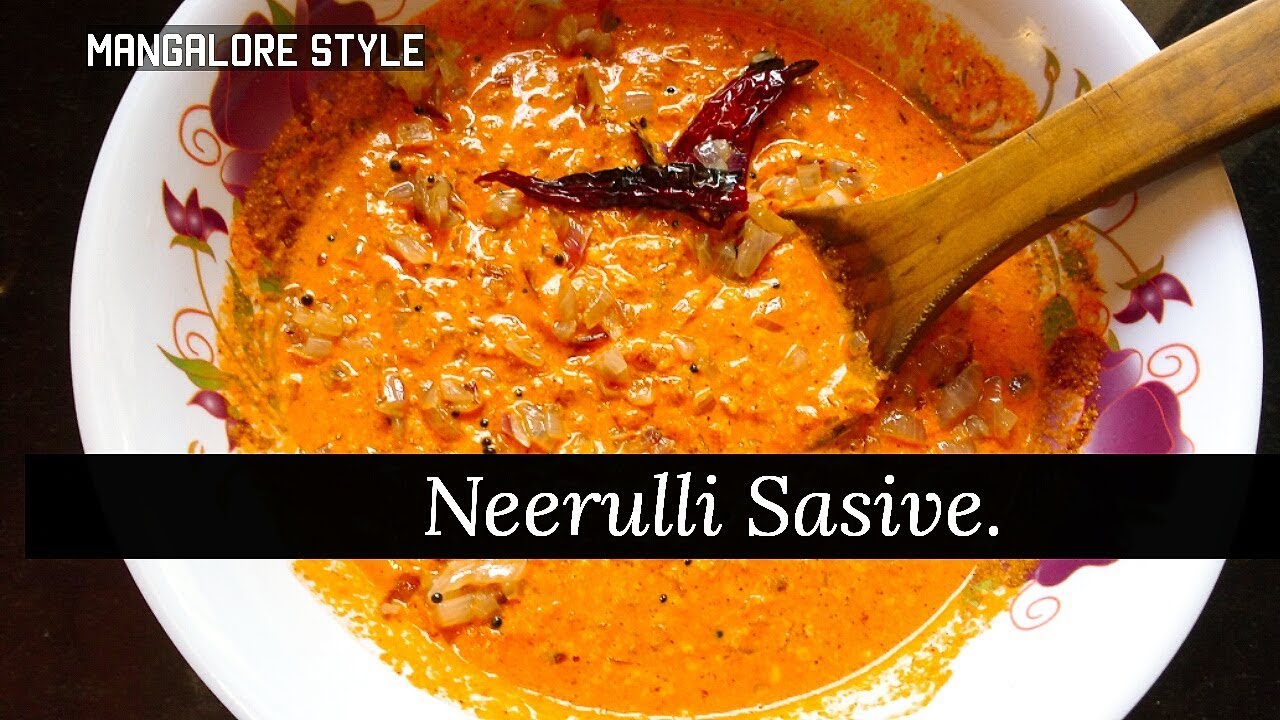 Neerulli Sasive | Onion sasive recipe | eerulli sasive mangalore style ...