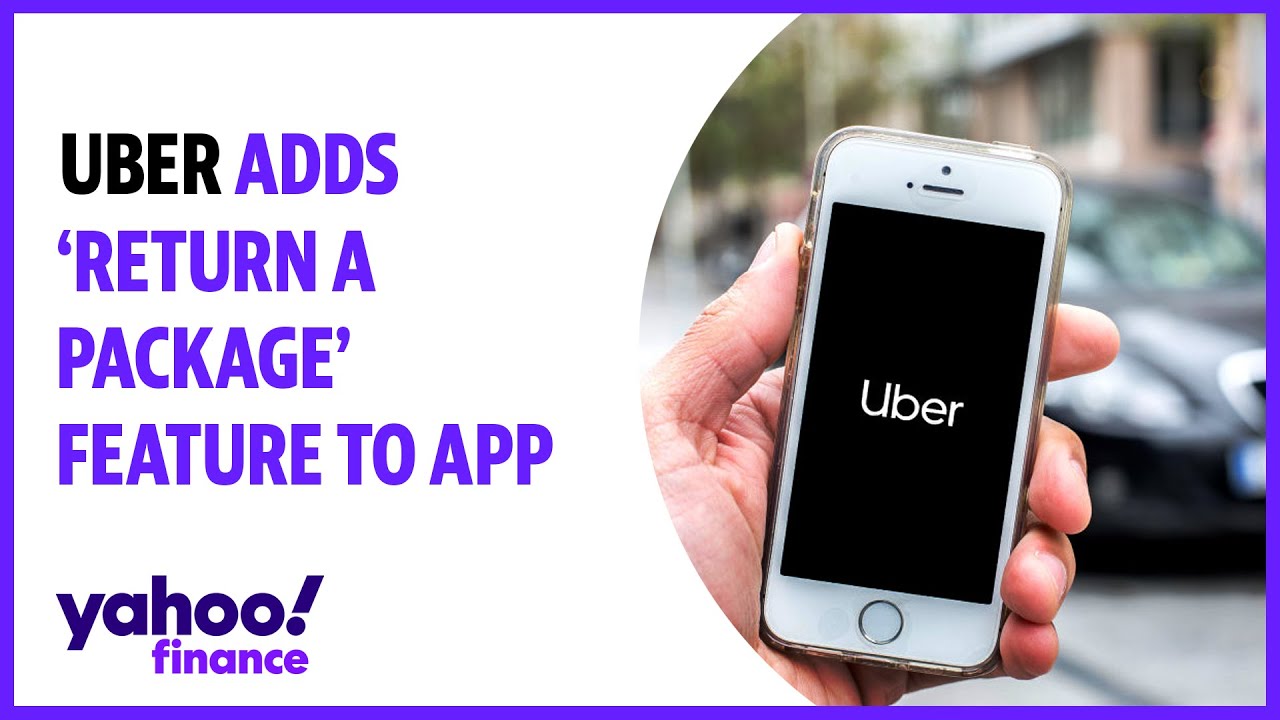 Uber adds 'Return a Package' feature to app - YouTube