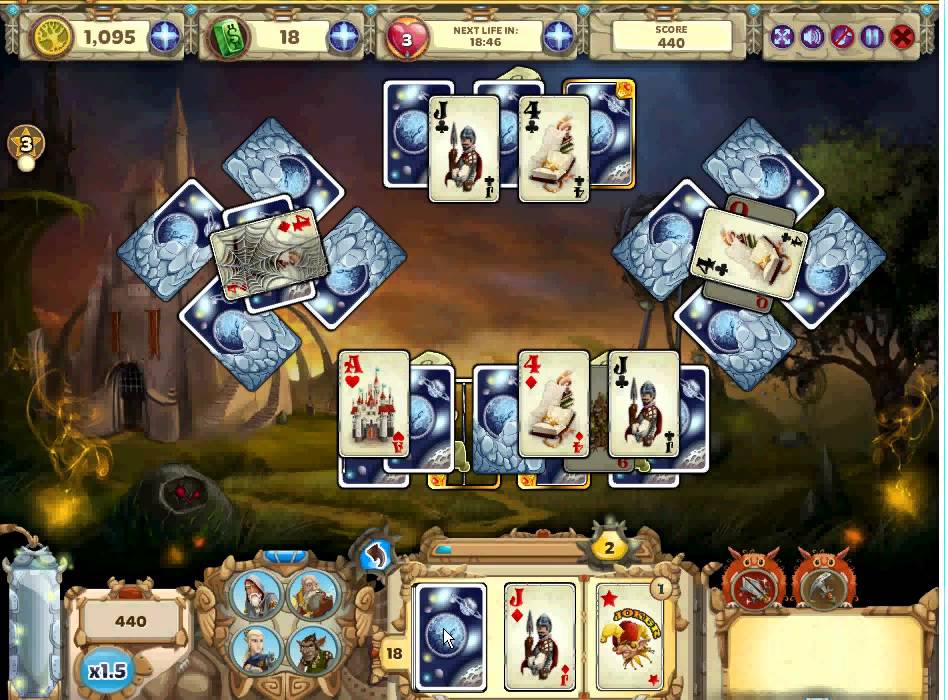 Solitaire Tales Level 31 - YouTube