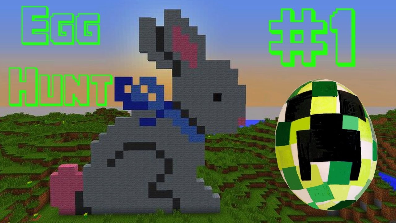 Minecraft easter egg hunt - YouTube