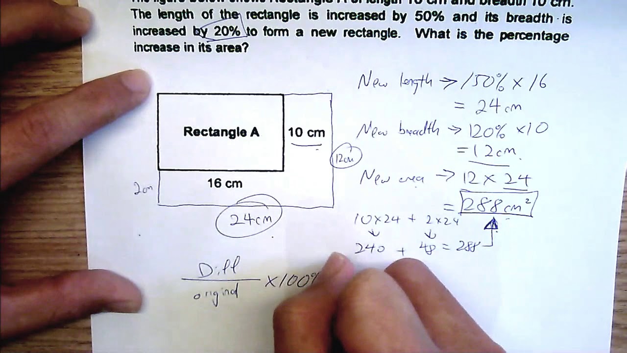 PSLE Topic: Percentage Exam Question 12 Solved! - YouTube