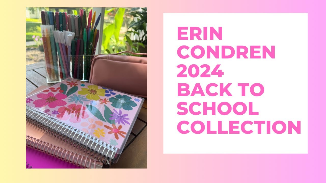 Erin Condren Back to School Launch - YouTube