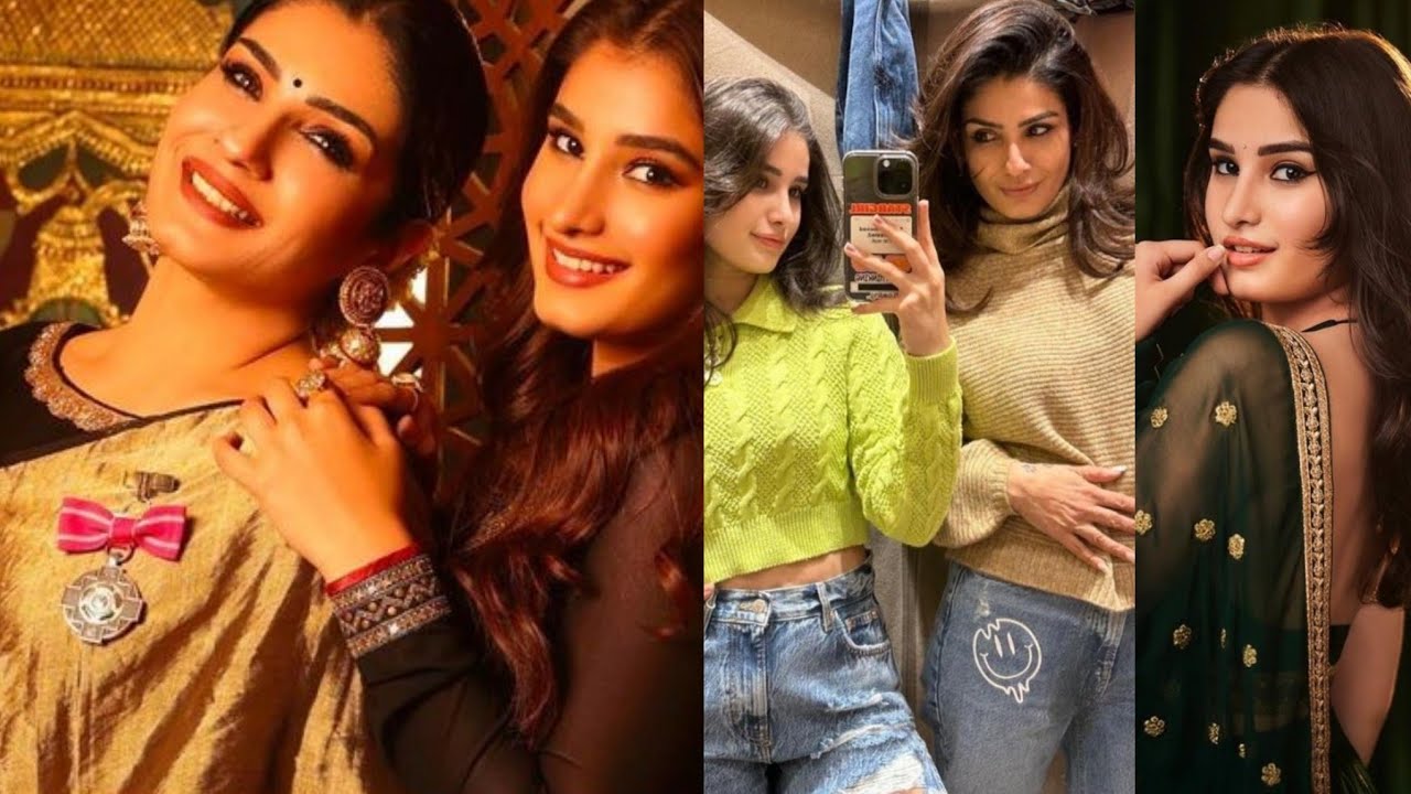 Raveena Tandon Copy Paste Beautiful Daughter Spotted @softlofihubb # ...