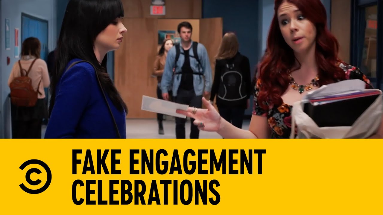 Fake Engagement Celebrations | Awkward | Comedy Central Africa - YouTube