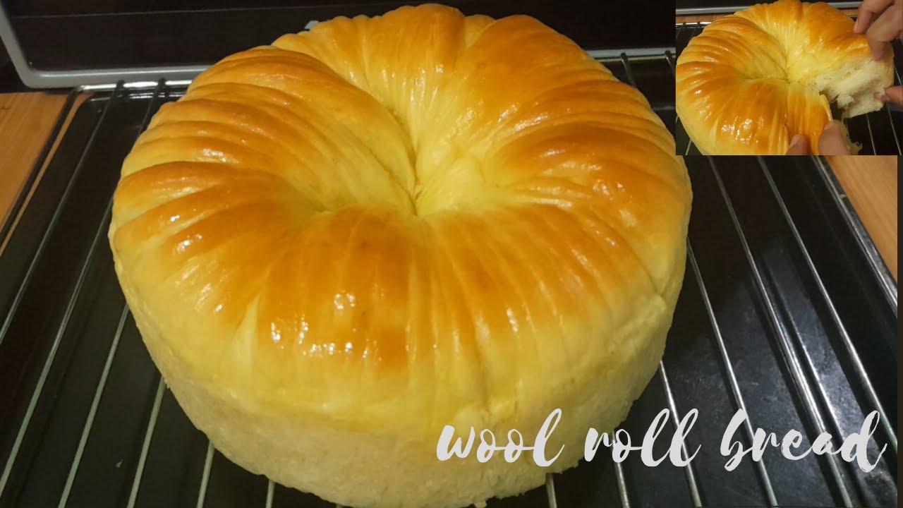 WOOL ROLL BREAD EKONOMIS TANPA ULEN TANPA MIXER | NO WHIP CREAM - YouTube