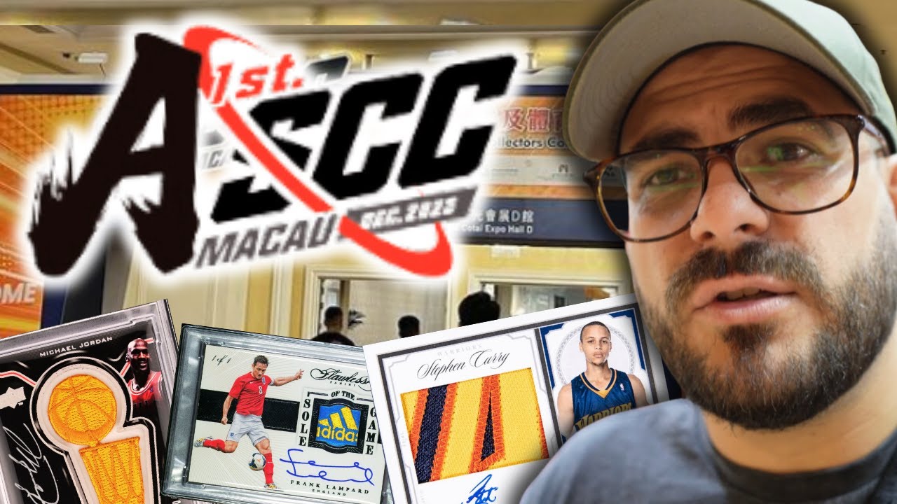 ASCC Sports Card Show Vlog 😱 1st Asia Sports Collectors Convention - YouTube
