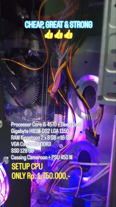 CHEAP, GREAT & STRONG It's My Setup Beautiful Computer #computerscience ...