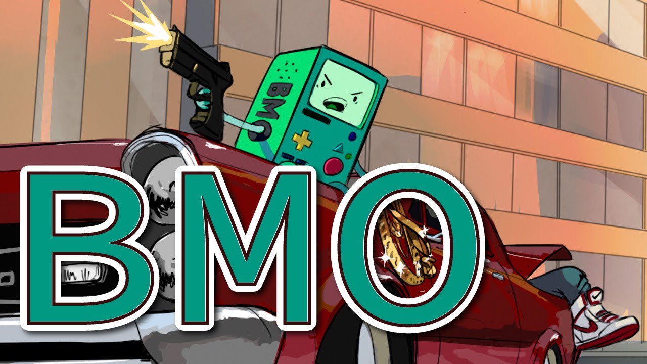 BMO - LOOK THE RAPPER ( LYRICS VIDEO) - YouTube