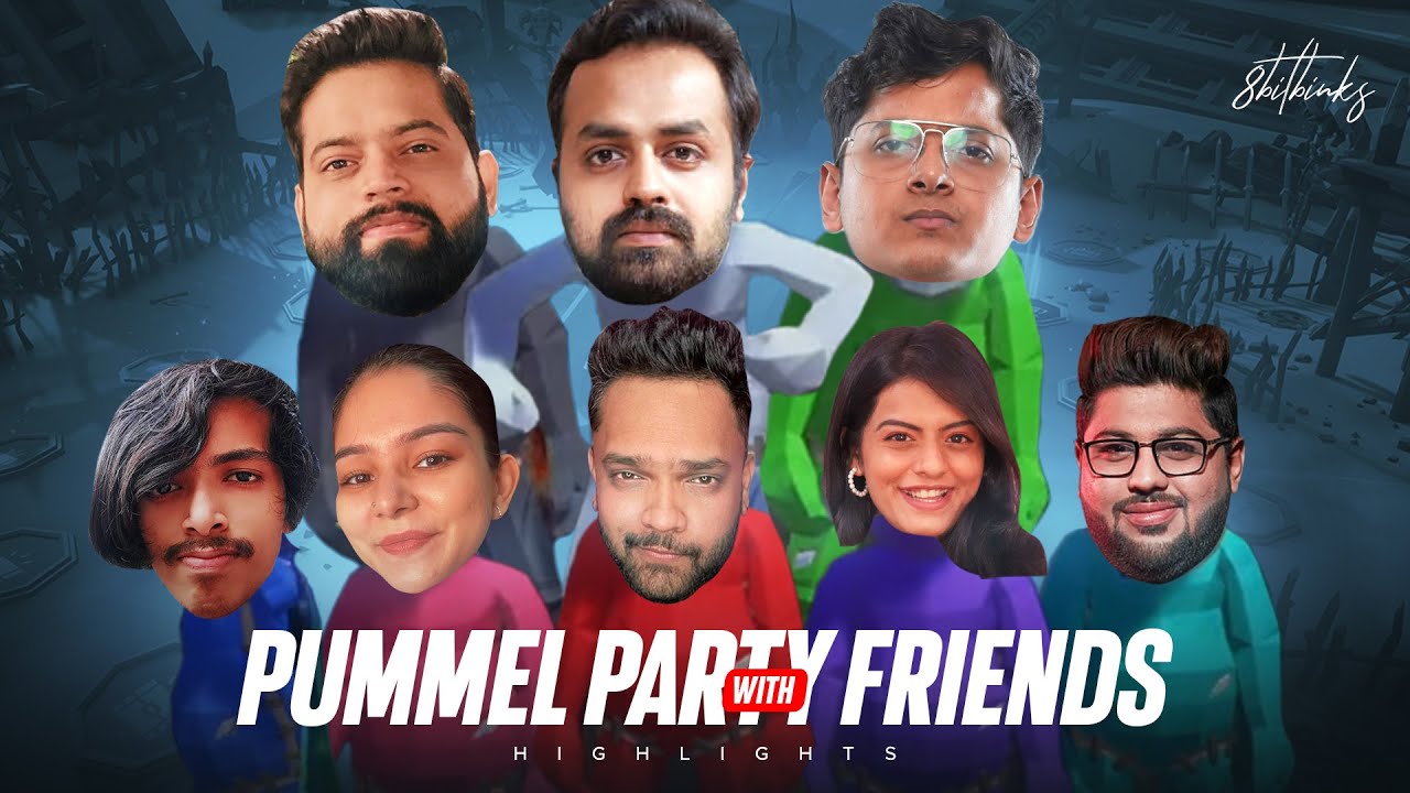 The Craziest Game Ever Made : Pummel Party | Funny Highlights😂| 8bit ...