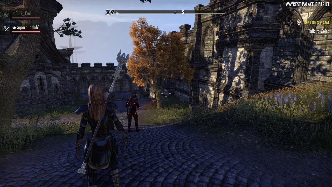 ESO game play messing around - YouTube