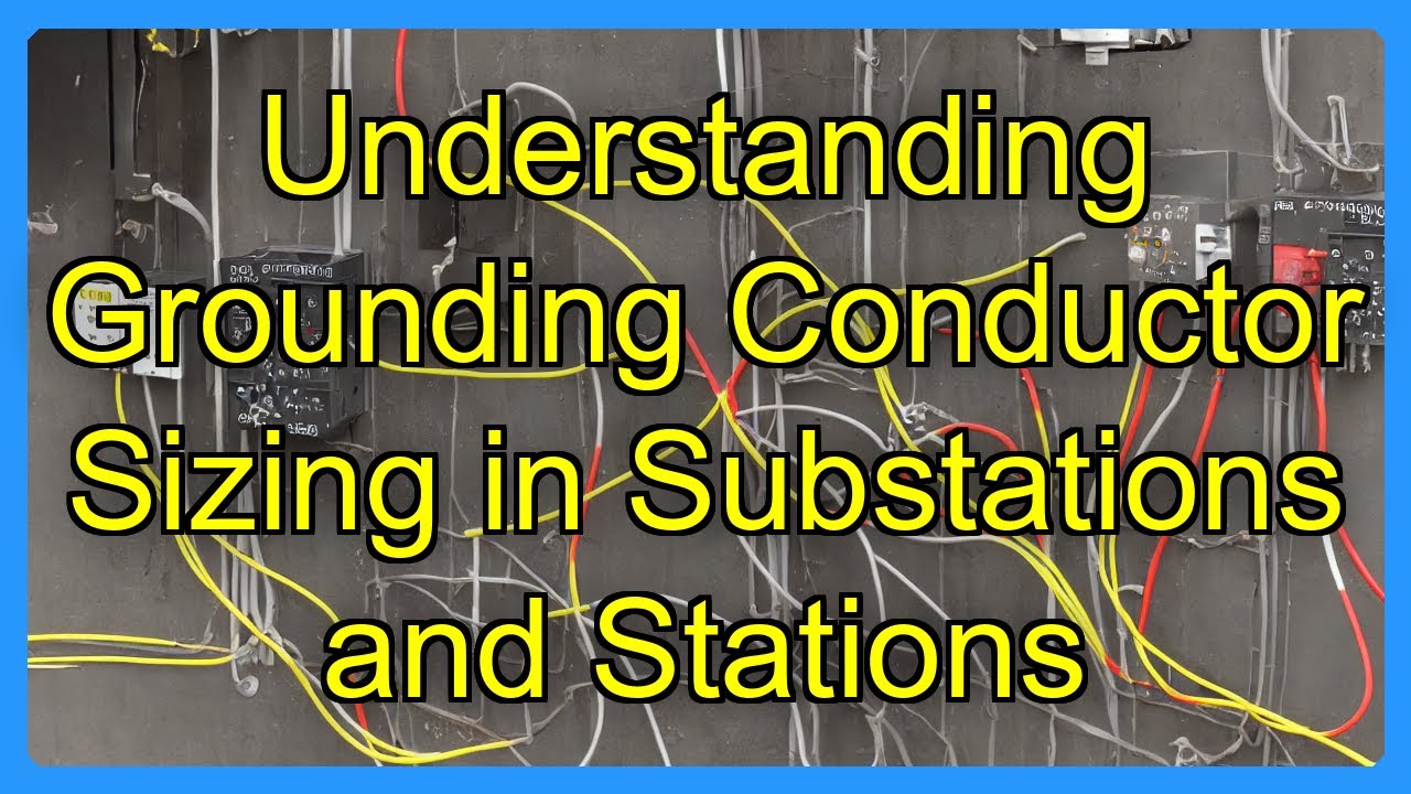 Understanding Grounding Conductor Sizing in Substations and Stations ...