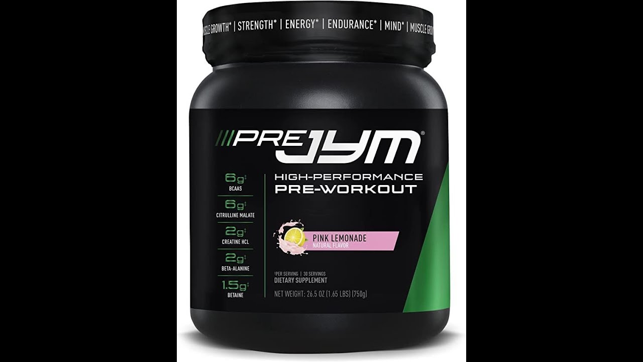Pink Lemonade Pre JYM Pink Lemonade Pre Workout Powder – BCAAs ...