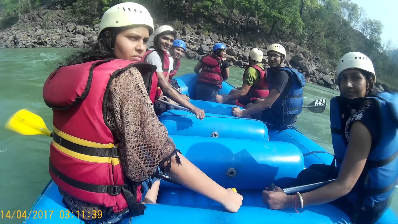 rishikesh river rafting , about to flip, golf course rapid [rahul ...