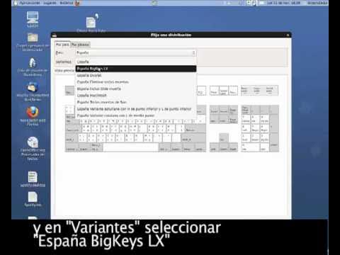 Configuracion Teclado BigKeys LX - YouTube