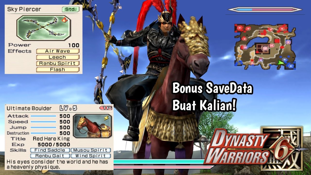 Mencoba Lubu Lv50 | Weapon Lv100 | Horse Red Hare King Lv 5 - Dynasty ...