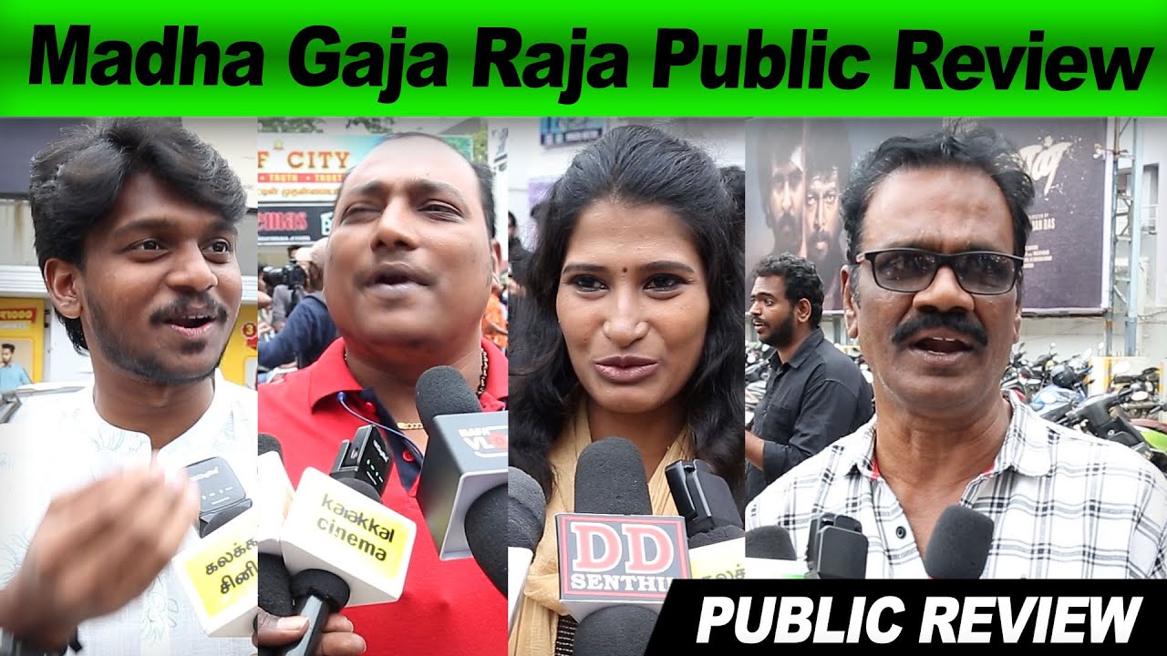 Madha Gaja Raja Public Review | Vishal, Sundar C - YouTube