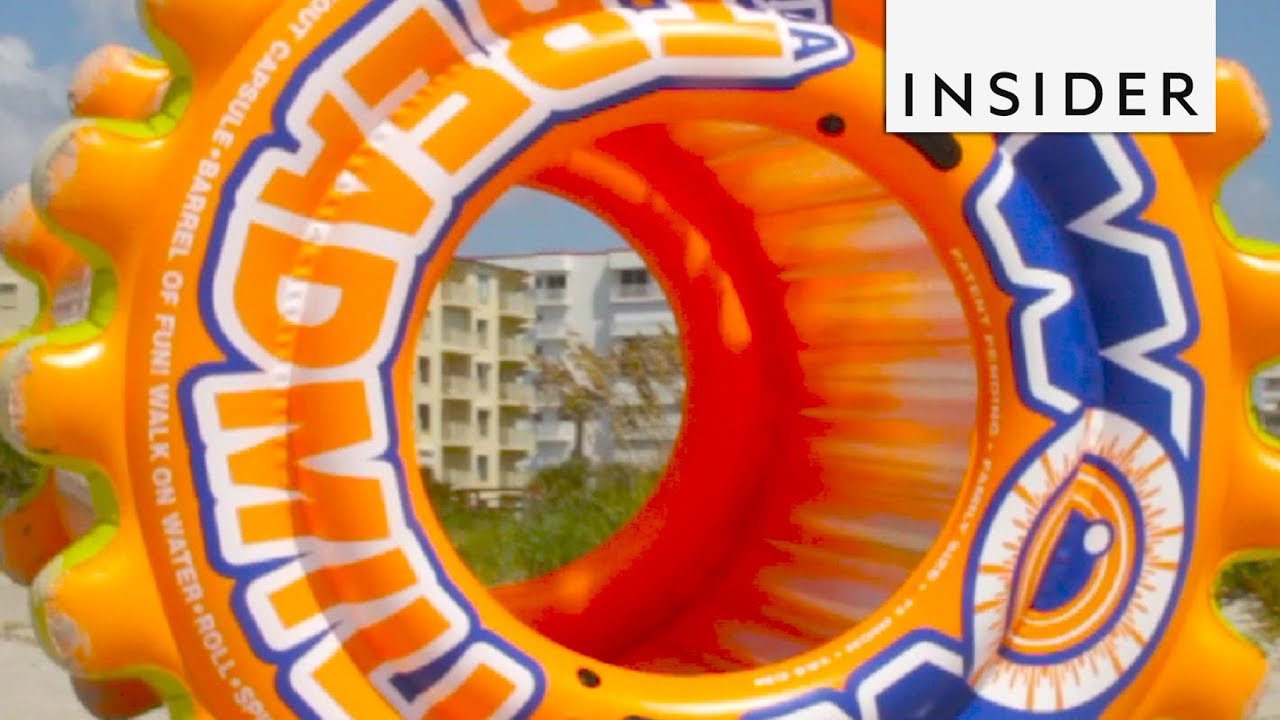 Giant Water Hamster Wheels for Humans - YouTube